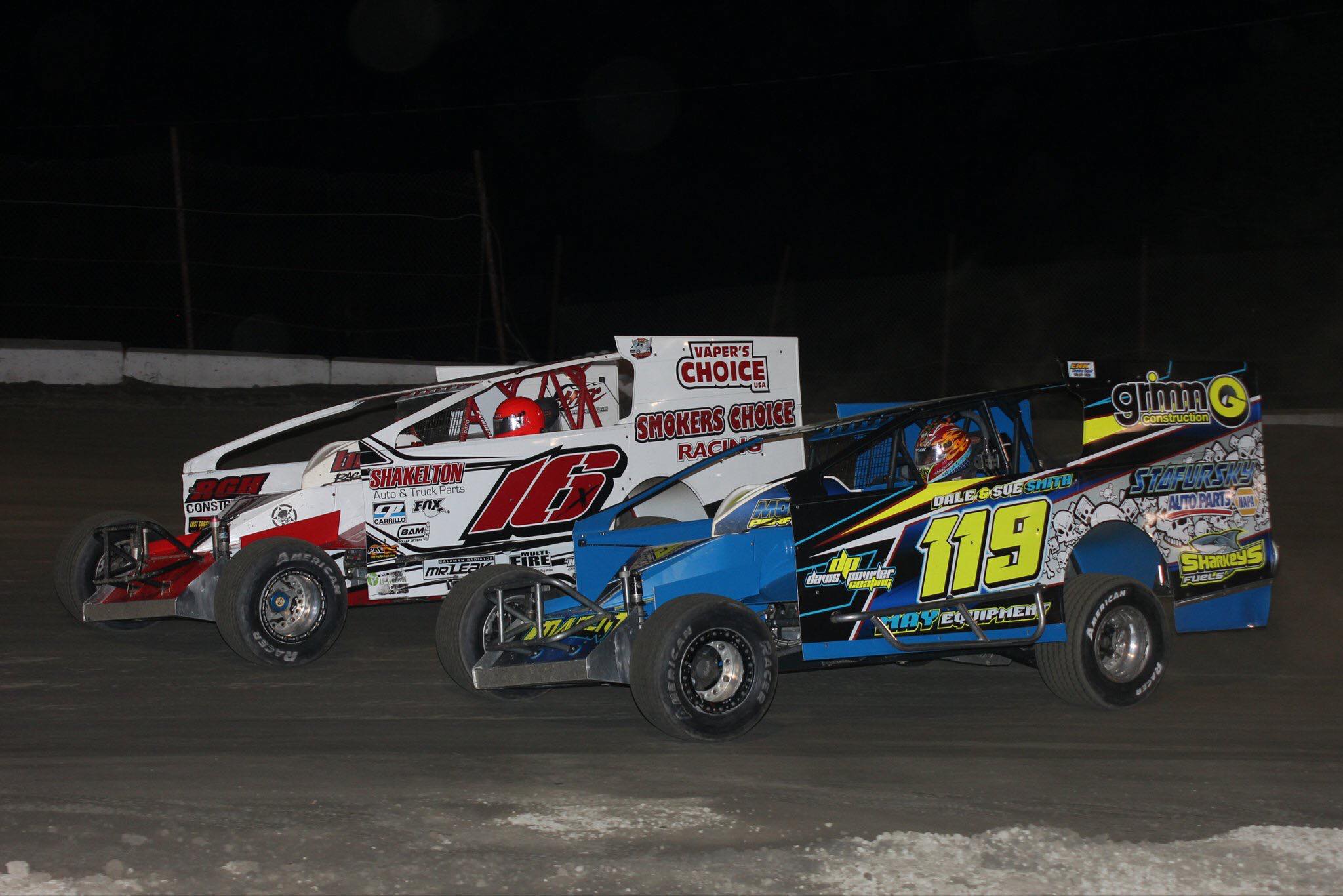 Racing action heats up at the “Fast Track” Thunder Mountain Speedway ...