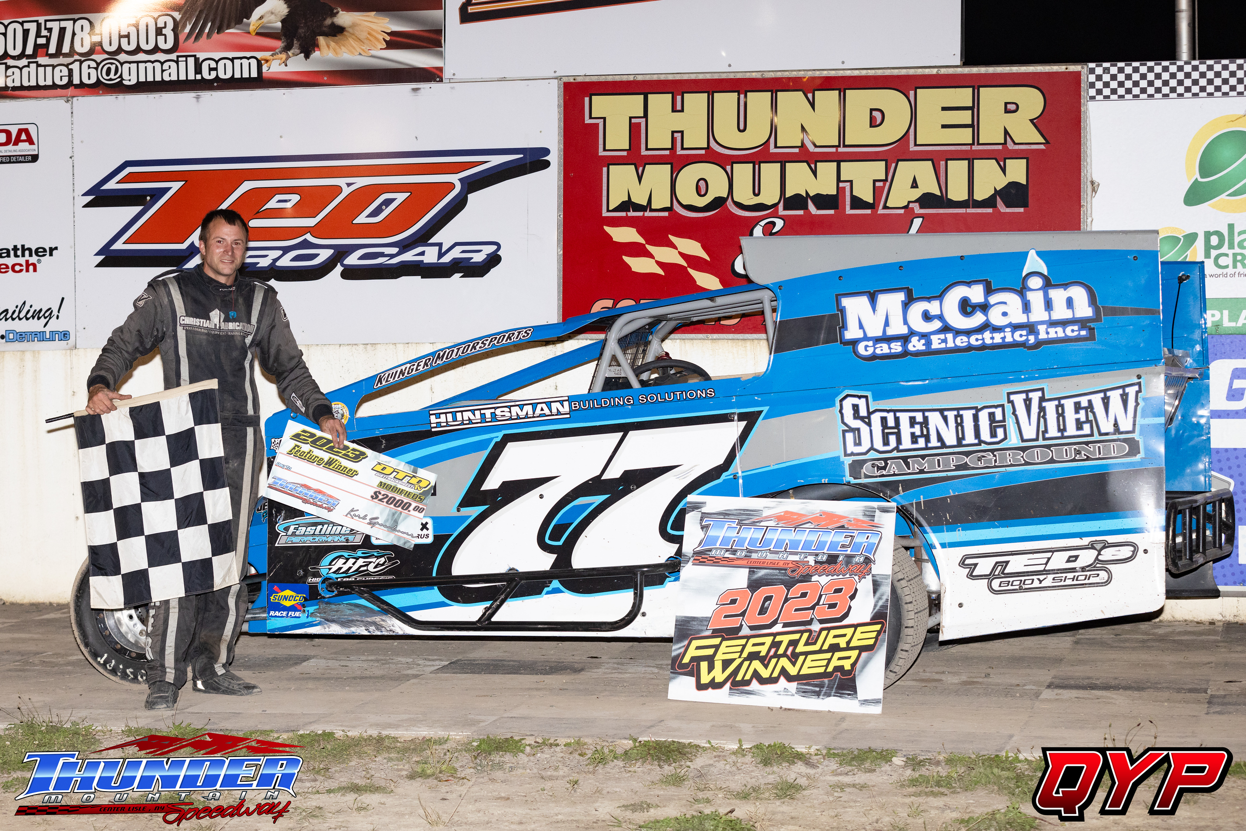 BARKER FINDS VICTORY AT THUNDER | Thunder Mountain Speedway