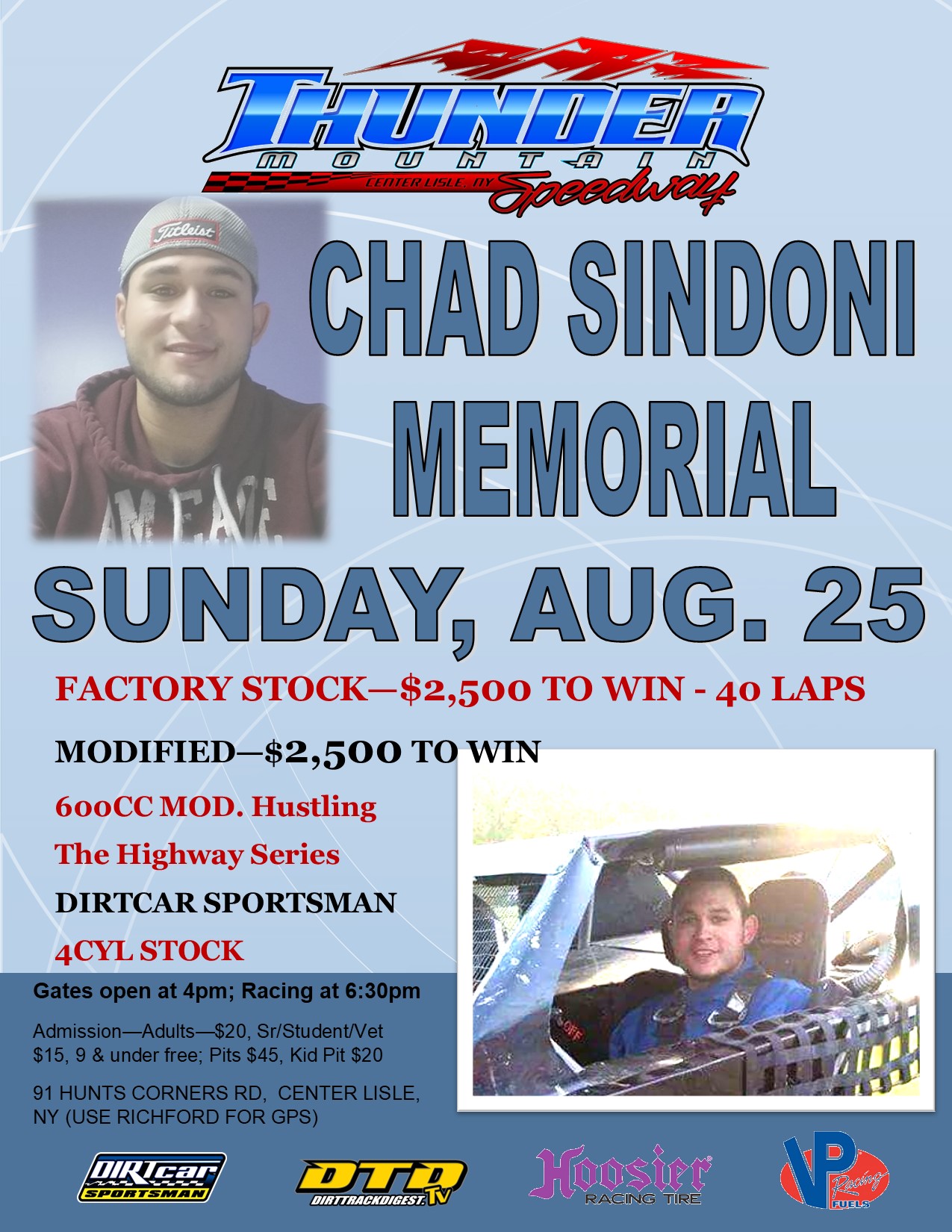 DECKER AND SPOONHOWER ADD $1K BONUS TO FACTORY STOCK WINNER | Thunder ...